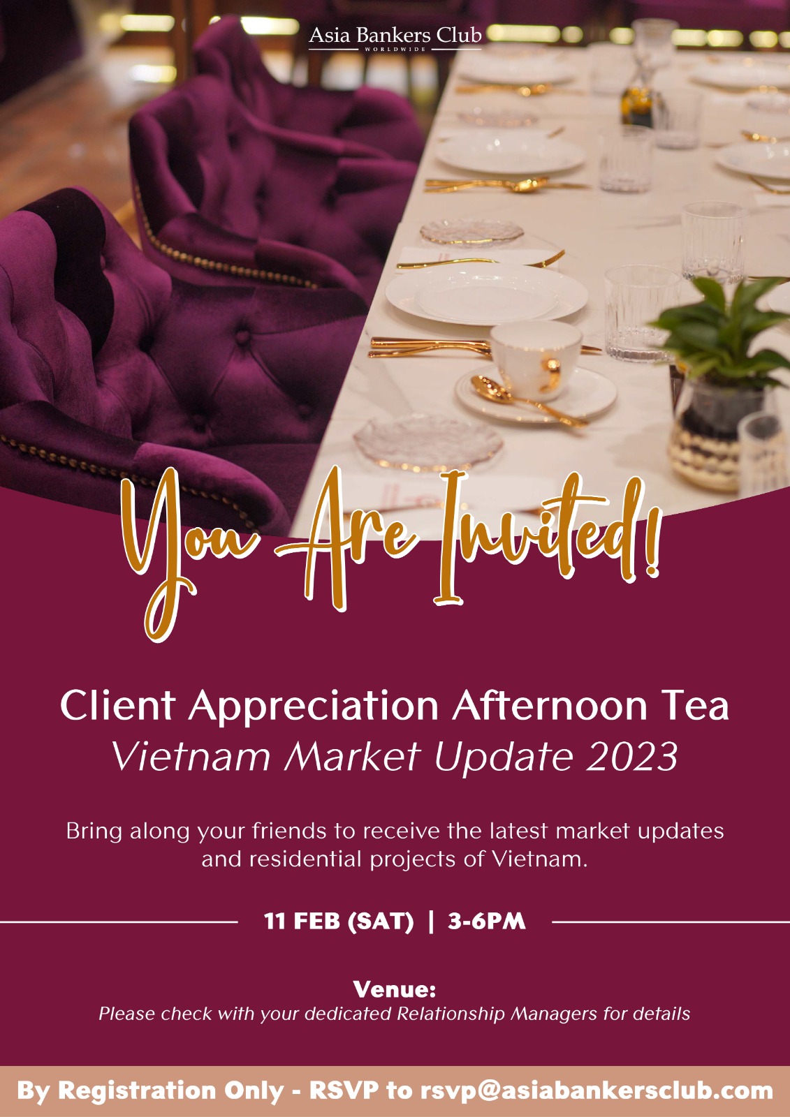 [Event] Client Appreciation Afternoon Tea – Vietnam Market Update 2023