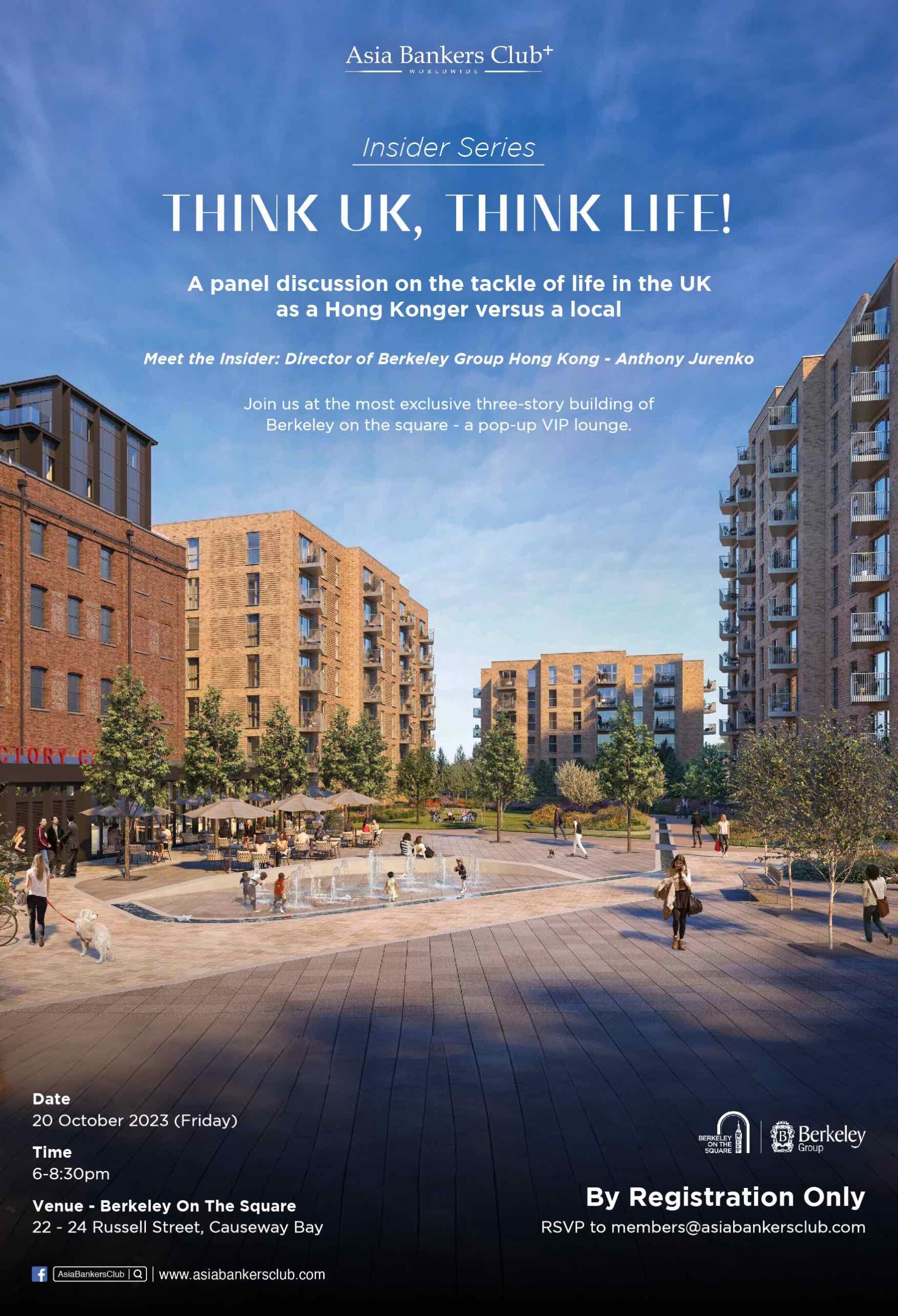 [Event] Asia Bankers Club+ - Insider Series: Think UK. Think Life!